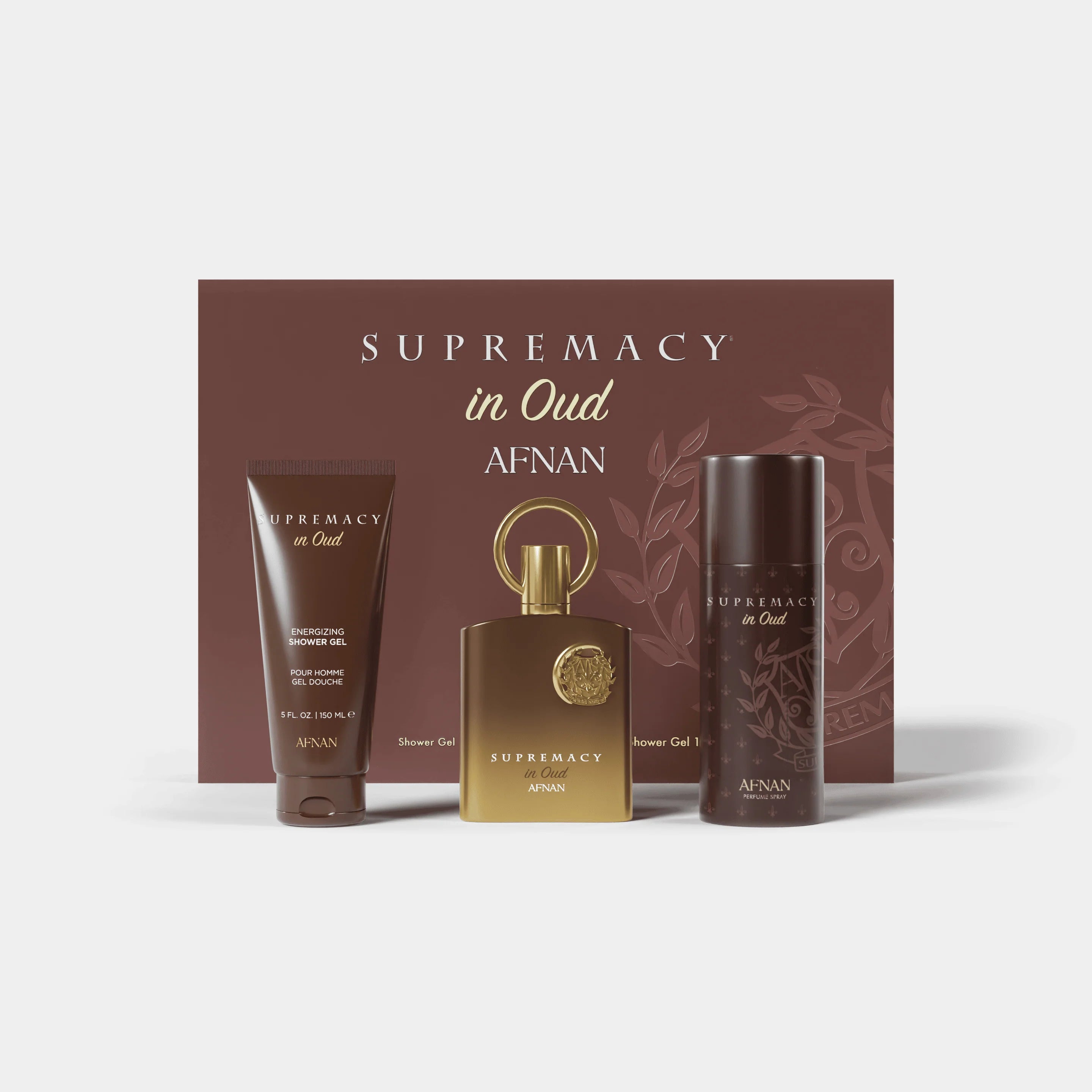 Supremacy in Oud Extrait de parfum 3PCS SET by Afnan – PERFUME BOUTIQUE