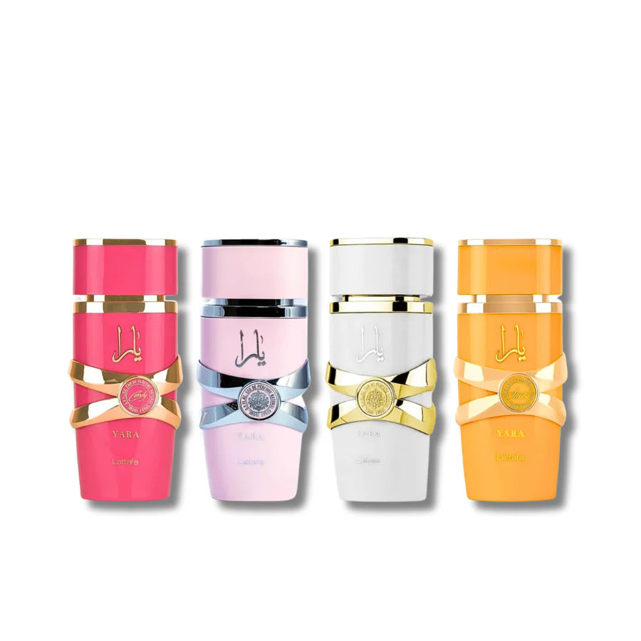 My Yara Collection 4PCS Eau de Parfum by Lattafa – PERFUME BOUTIQUE